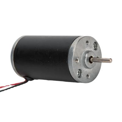 China FT-31ZY 57*31mm Carbon Brush Steel Tube Motor Brushed Permanent Magnet DC Motor for sale