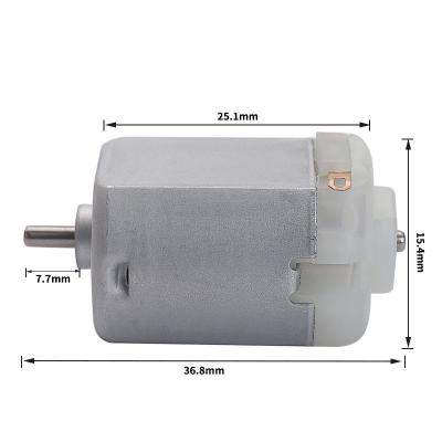 China 3V-6V DC Electric Motors Miniature Small DIY Toy DC Motor OEM Customizable for sale