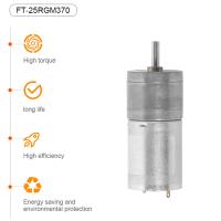 China Futeng Factory Wholesale 12v 24v High Torque Long Lifetime Micro Dc Spur Geared Motor 25mm for Smart Vending Machine for sale