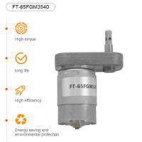 China 12V DC Flat Gear Motor Low Noise Brushed DC Electric Slow Speed 24V Gearbox Motor for sale
