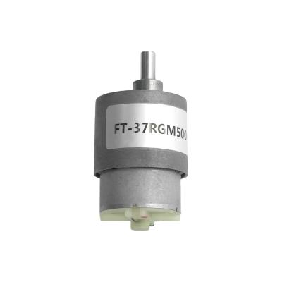 China FT-37RGM500  DC Gear Motor  Slow Speed Big Torque Spur Gear Motor for Vending Machine for sale