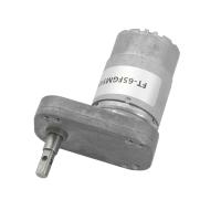 China Brushed DC Flat Gear Motor Low Noise 12V DC Gear Motor FT-65FGM545 for sale