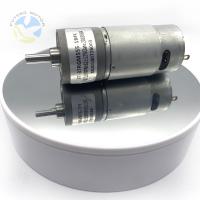 China China Wholesale High Torque   3-24V  37RGM555 Carbon Brush Spur Geared Electric Motor for sale