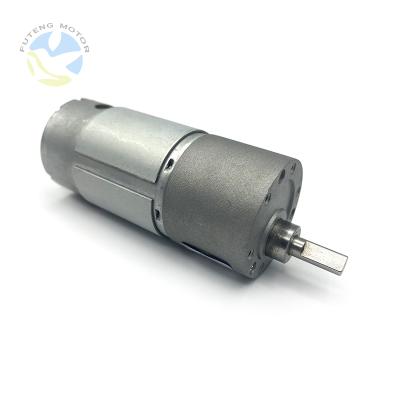 China Futeng Factory Wholesale 6v 12v 24v Strong High Torque Dc Spur Gear Motor for Coffee Grinder for sale