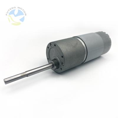 China Wholesale Custom 12v24v 37mm Spur Gearbox with 555 Motor  DC Motor Brushed Electric Motor for sale