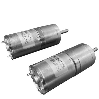 China 3-24V DC Spur Gear Motor FT-25RGM370 Gearbox Motor Reduction 37mm for sale