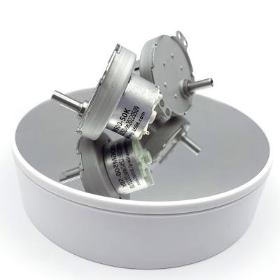 China Futeng Factory Wholesale FT-49OGM500 49mm 2-600rpm 24v Dc Motor Low Rpm 6v Geared Motor 12v Dc Spur Gear Motor for sale