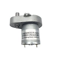 China Customization FT-48OGM3535 Big Torque Slow Speed 2-50rpm Metal Gear Motor for Solenoid Valve Switch for sale