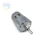 China Customized FT-37RGM3530 37mm 12v 24v 1-500rpm High Torque DC Spur Gear Motor for Smart Cat Toilet for sale