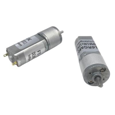 China FT-16RGM050 16mm High Torque Motor Metal Gear Dc Gearbox with 050 Motor 12v 24v 2-600 Rpm for sale