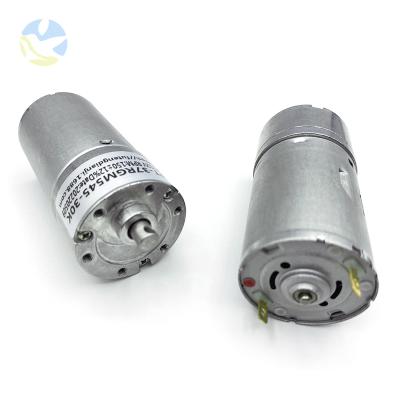China Customized OEM ODM FT-37RGM545  DC 3-48V 2-1000RPM High Torque Electric Gear Motors for sale