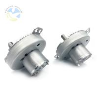 China FT-49OGM310 12v High Torque Gearbox Motor 49mm DC Worm Gear Motors for Electric HVAC Valve for sale