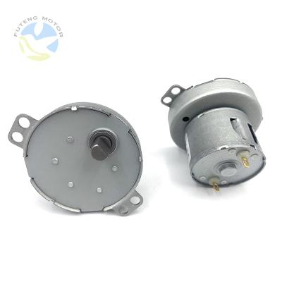 China FT-49OGM3525 Slow Speed Gear Motor High Torque RPM DC 12V 24V DC Gear Motor for sale