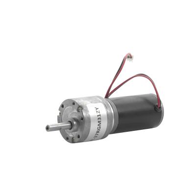 China HighTorque DC Spur Gear Motor FT-37RGM31ZY Slow Speed 2-600 Rpm Low Noise for sale