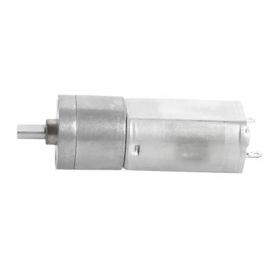 China Customization FT-25RGM370  DC 3-24V  3- 600rpm Silent High Torque  Gear Motor Carbon Brushed Electric  Motor for sale