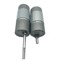 China High Torque 12V 24V 37mm Permanent Magnet Brush DC Gear Motor for sale