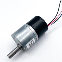 China Brushless Electric DC Spur Gear Motor 37mm Diameter Long Life Span for sale