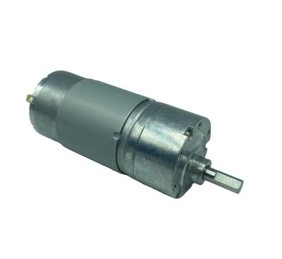 China FT-37RGM555 12V DC Spur Gear Motor For Blackboard Eraser Cleaner for sale