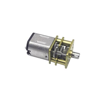 China 3.V 3.7V 5V 6V  N20 Micro Gear Brush Motor for Smart  Locks for sale