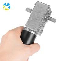 China FT-58SGM31ZY Double Shaft Worm Gear Motor High Torque Low RPM DC Gear Motor for sale