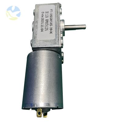 China FT-58SGM545 5RPM DC Worm Gear Motor 12V Explosion Proof For Auto Cat Toilet for sale