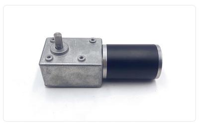 China FT-58SGM36ZY 12v 85RPM High Torque High Power Low Speed Worm Gear Motor for 360 Video Booth for sale