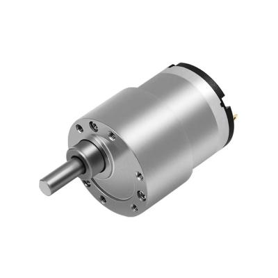 China FT-37RGM520 Electric DC Motor Excellent Quality Big Torque High Efficiency Silent 5v 6v12v 24v Mini Slow Speed Rpm Spur Gear Motor for sale