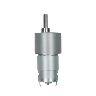China FT-37RGM385 Electric DC Motor Excellent Quality Big Torque High Efficiency Silent 5v 6v12v 24v Mini Slow Speed Rpm Spur Gear Motor for sale