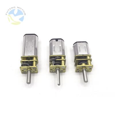 China FT-12FGM N10 N20 N30 Flat Gear Motor DC Motor High Torque Low Speed for sale