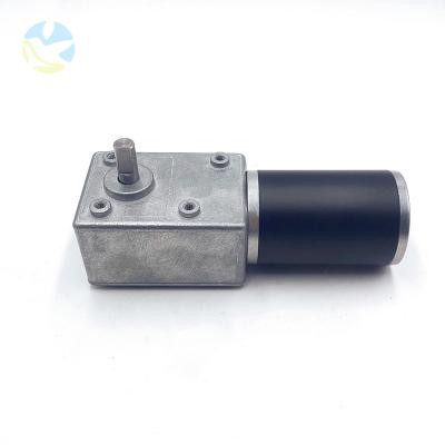 China FT-82SGM50ZY Excellent Quality Big Torque High Efficiency Silent 5v 6v12v 24v Mini Slow Speed Rpm Worm Gear Motor With Self-locking Function for sale