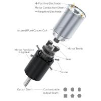 China FT-24PGM370 12v 24 Volt Low Speed High Torque High Precision High Efficiency Sun Planet Gear Structure Reduction Motor for sale