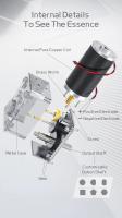 China FT-58SGM31ZY 24V 10 RPM Slef Lock Worm Gear Motor Using for Vending Machines for sale