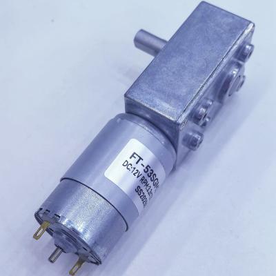 China FT-53SGM395 Excellent Quality Big Torque High Efficiency Silent 12v 2-10RPM Slow Speed  Self Cleaning  Cat Litter Box Motor  Smart Cat Toilet Motors for sale