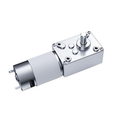 China Wholesale Custom FT-58SGM555 High Torque Dc 12v 24v 2-400rpm Worm Gear Motor for  Electric Products for sale
