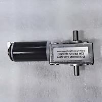 China FT-58SGM31ZY-548K 12V 7±12% Rpm Double Shaft Worm Gear Motors for Wireless Robotic Lawn Mower for sale