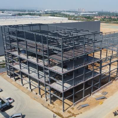 China Heavy Steel Truss Roof Warehouse Q235B Q355B 50 Years Life for sale