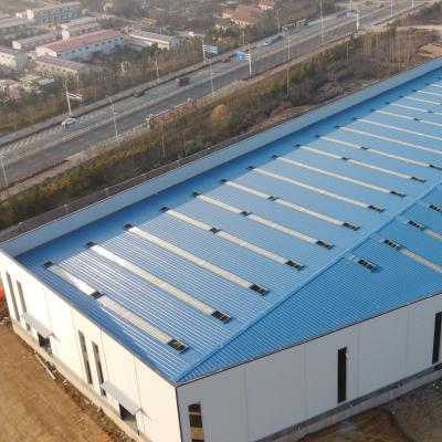 China Double Span Pre Engineered Steel Warehouse Building for sale