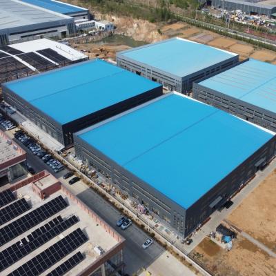 China Pre-Engineered Steel Warehouse with Q355B Steel Frame for sale