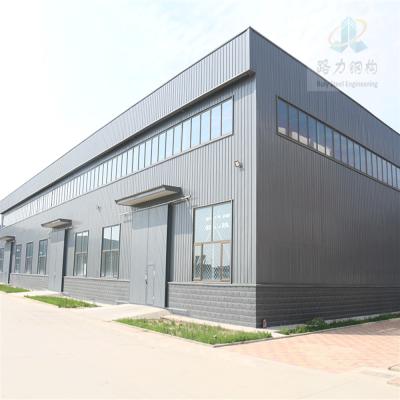 China Prefabricated Steel Structure Warehouse with Large Span Custom Design for sale
