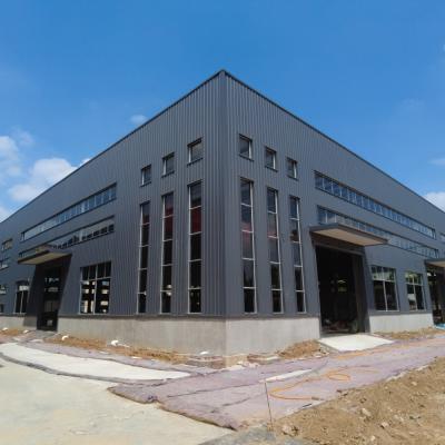 China Custom Prefab Steel Structure Warehouse with Wind Resistance Grade 12 for sale