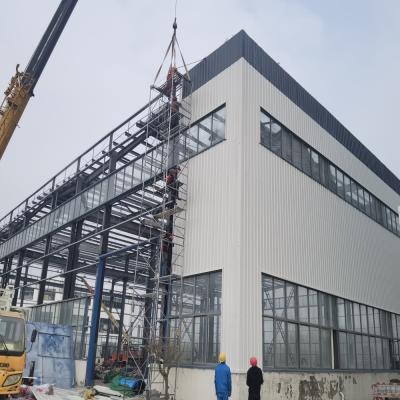 China Prefab Steel Structure Warehouse with H-Section Beams 50-Year Lifespan for sale