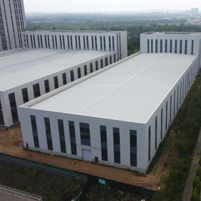 China Q235B Q355B Prefab Steel Structure Factory Building 50 Year Lifespan for sale