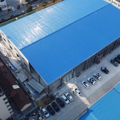 China Automobile Inspection Steel Structure Workshop with 50-Year Lifespan for sale