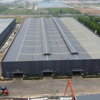 China Prefabricated Heavy Steel Workshop with Crane for Factories for sale