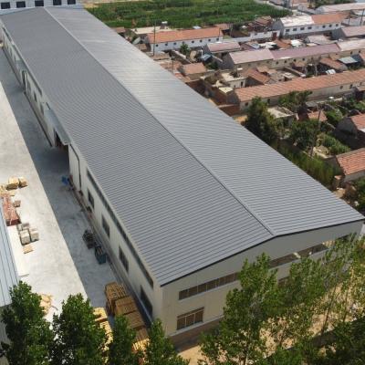 China Pre-Engineered Steel Workshop with Sandwich Panel Walls and Roof for sale