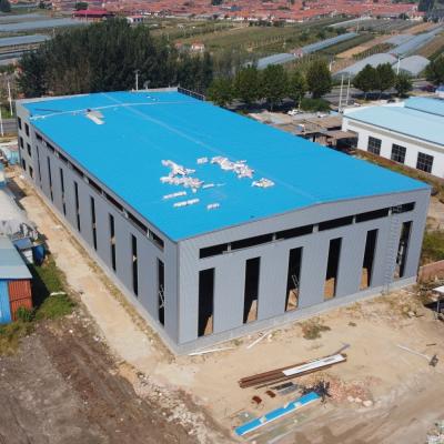 China Prefabricated Steel Structure Warehouse Large Span Workshop Building for sale