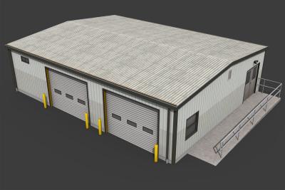 China Prefab Steel Structure Workshop Customizable Portal Frame for sale