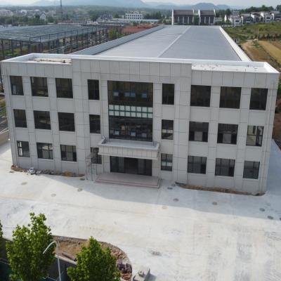 China Prefab Steel Structure Building for Electronic Factory with Sandwich Panels for sale
