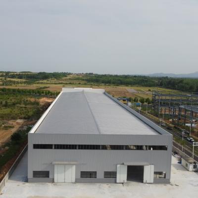 China Prefab Steel Structure Warehouse Workshop Bolt Connection Custom Sizes for sale