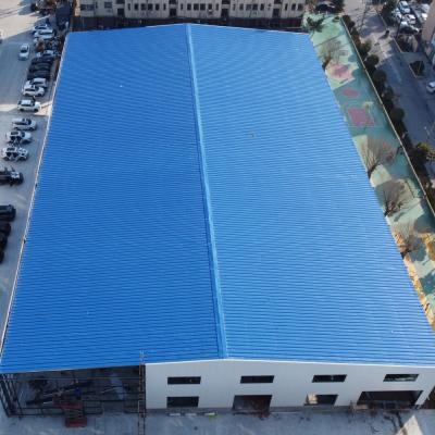 China Custom Prefabricated Steel Structure Warehouse Workshop Q355B for sale